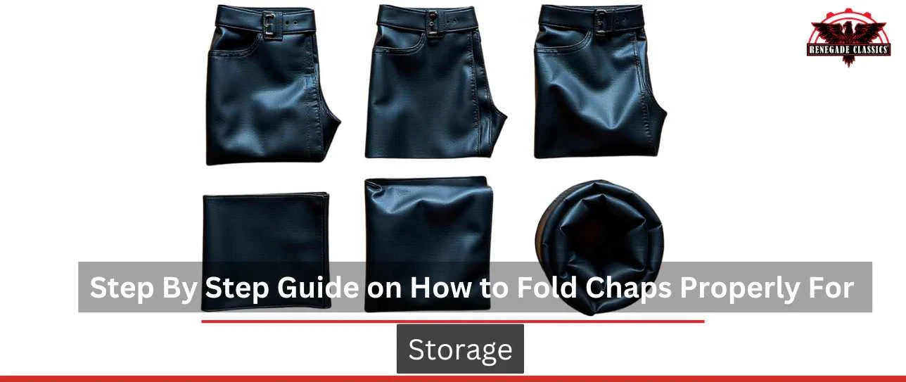 Step-by-step guide on how to fold chaps properly for storage