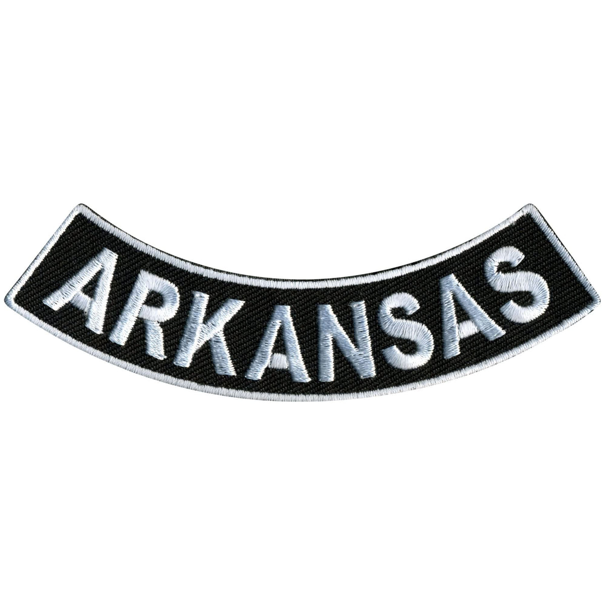 Hot Leathers Arkansas 4” X 1” Bottom Rocker Patch – Renegade Classics