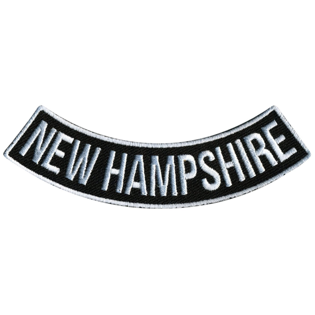 Hot Leathers New Hampshire 4” X 1” Bottom Rocker Patch – Renegade Classics