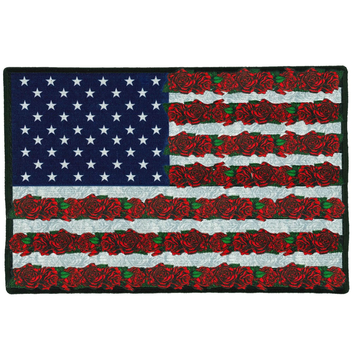 Hot Leathers Roses Flag 9" X 6" Patch – Renegade Classics