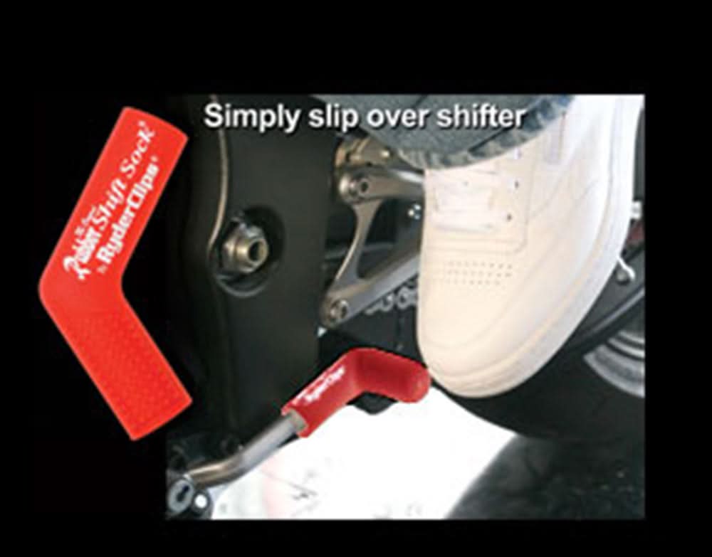 RSS-RED Rubber Shift Sock- Red