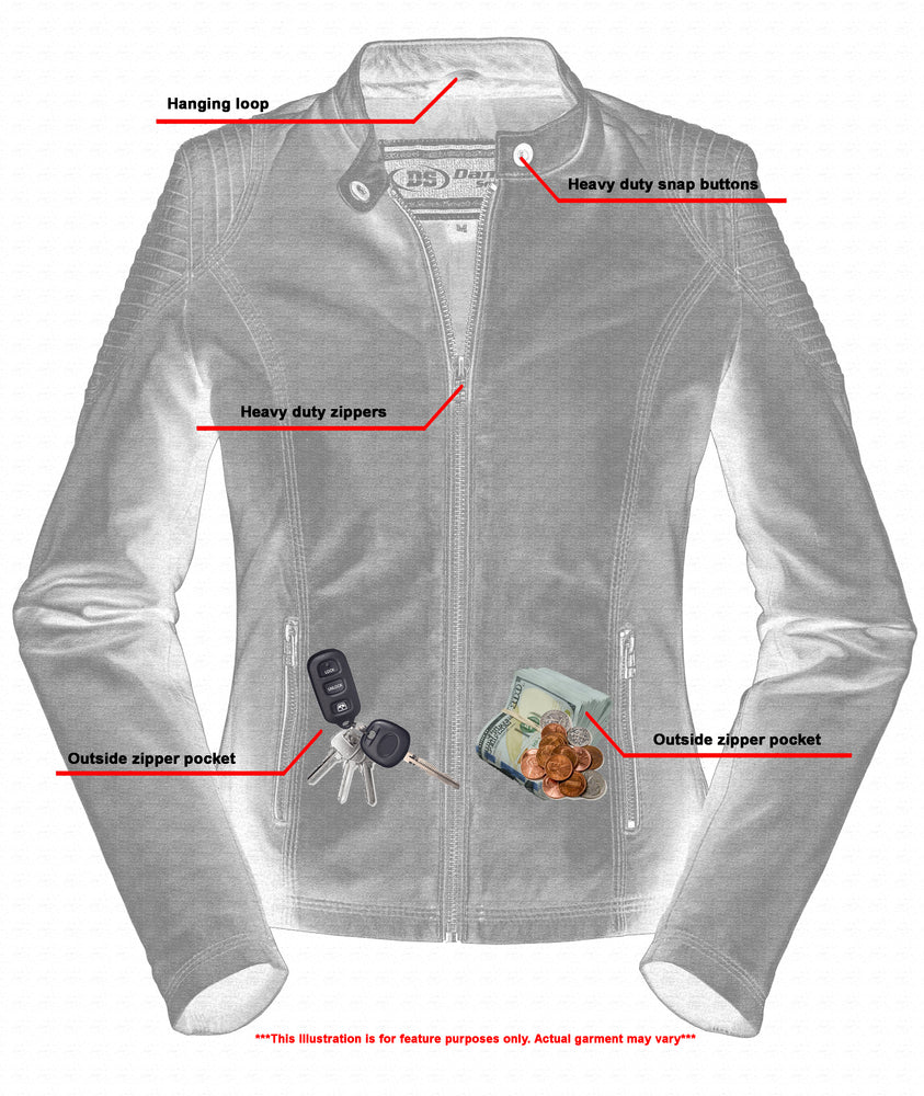 Scarlet Rider Cabernet Womens Red Leather Jacket – Renegade Classics